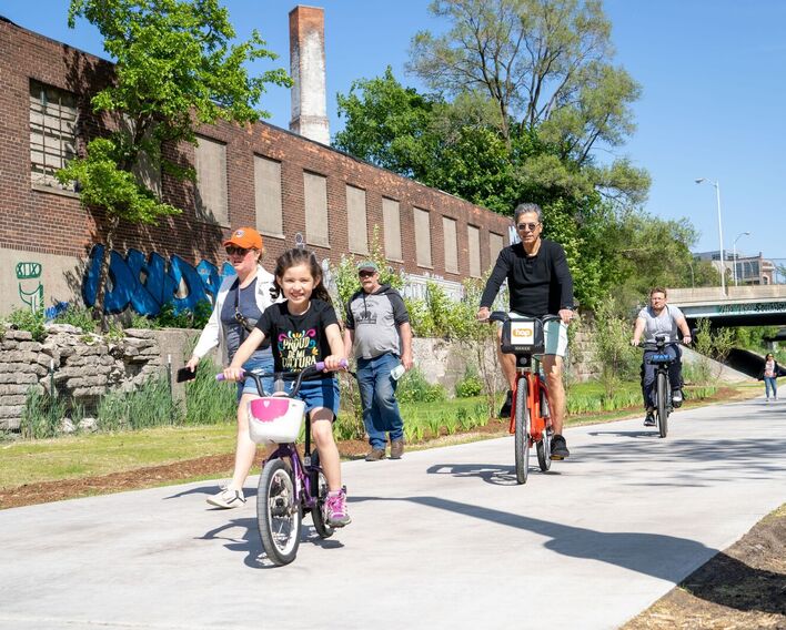 Family Roll Bike Ride - July 14, 2026 | Detroit Riverfront Conservancy